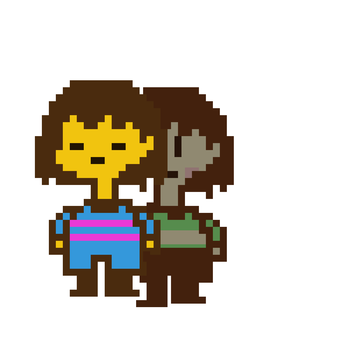 Pixilart - A weird change frisk by itsnotlikeme173