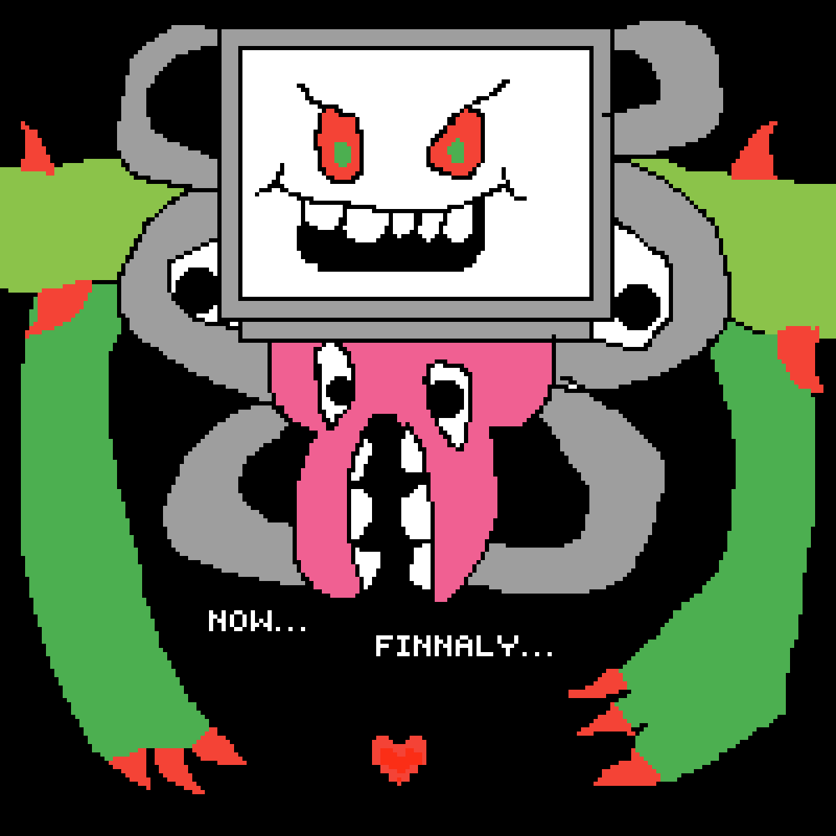 Pixilart - Omega Flowey by MrUndertaleFan