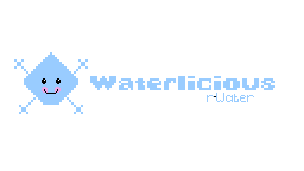 Pixilart - Waterlicious Logo by StillDreamingPN
