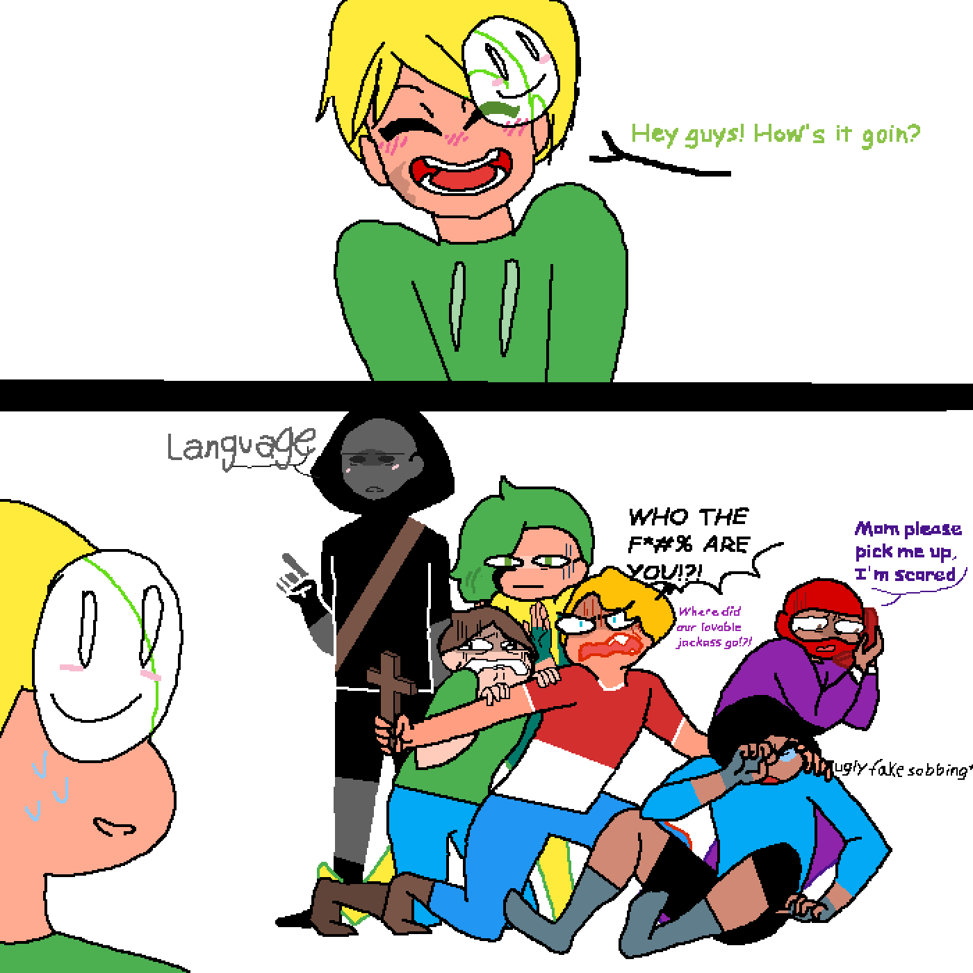 Pixilart - Dream SMP - Squad Base by SketchLife