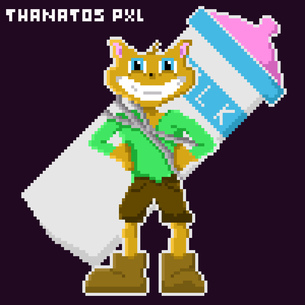 Pixilart - Canon Cat by Thanatos-PXL