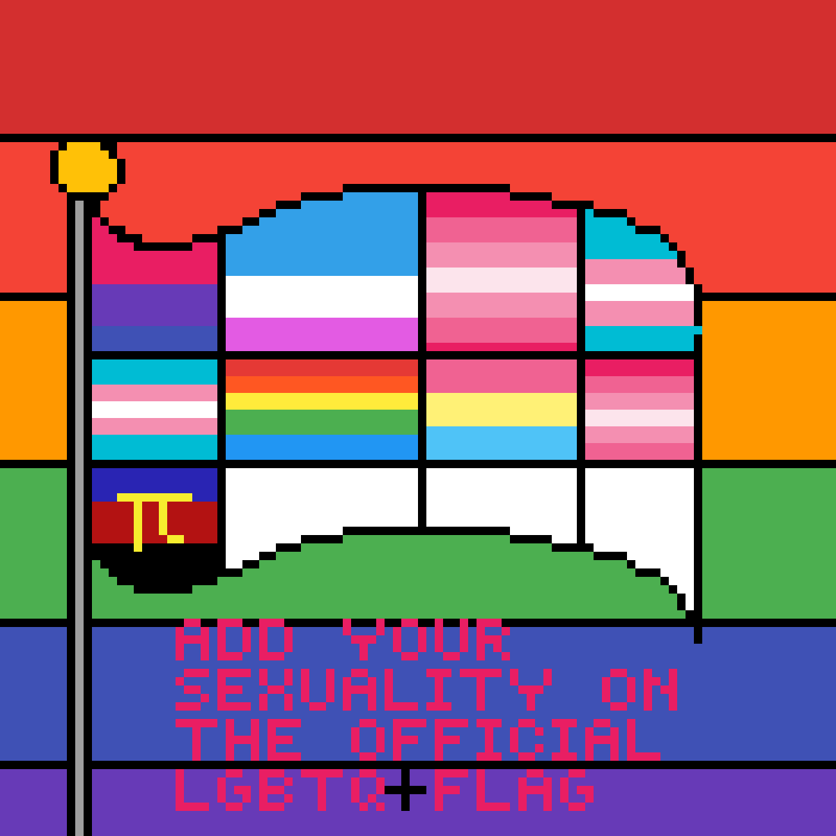 Edición make your pride flag - Herramienta gratuita de dibujo en línea ...