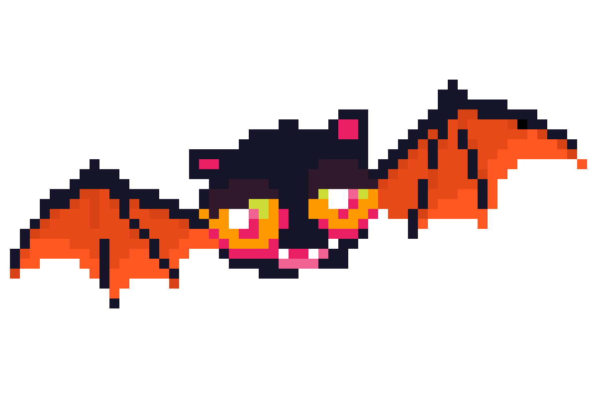Editing cute bat - Free online pixel art drawing tool - Pixilart