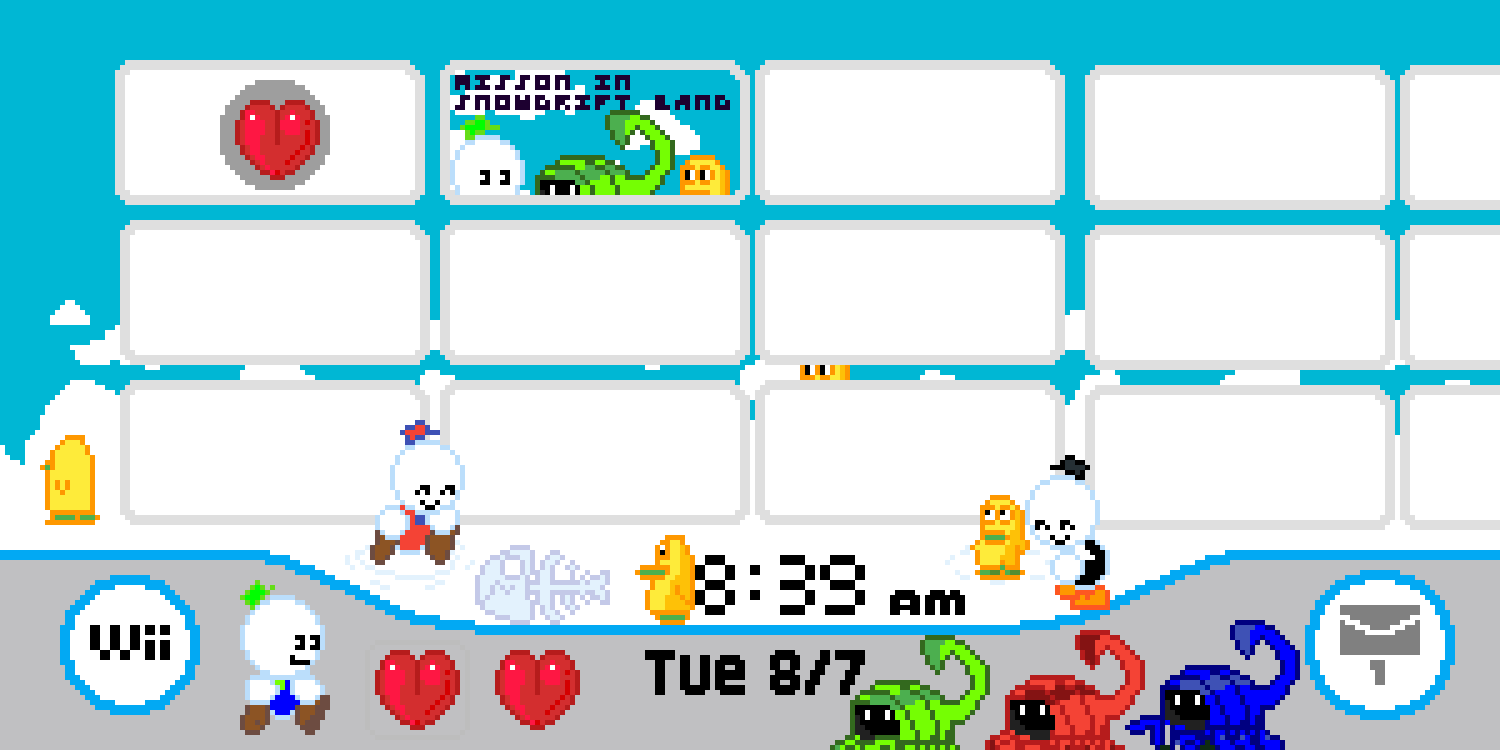 Pixilart - wii home by crabnugget