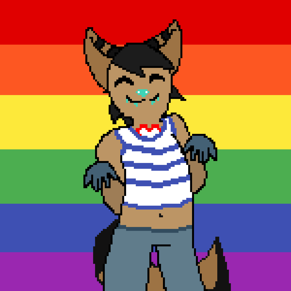 Pixilart - Add your OC gif by catpop2