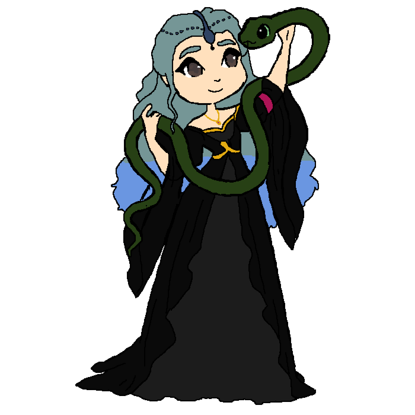 Pixilart - Delphini by rosesarerosie24