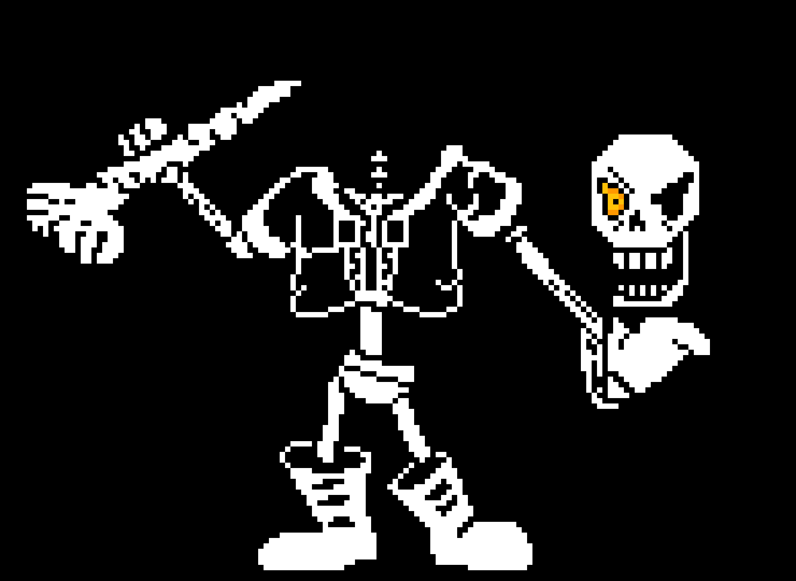 Pixilart - DisBelief Papyrus Phase 6 by NappyGaster