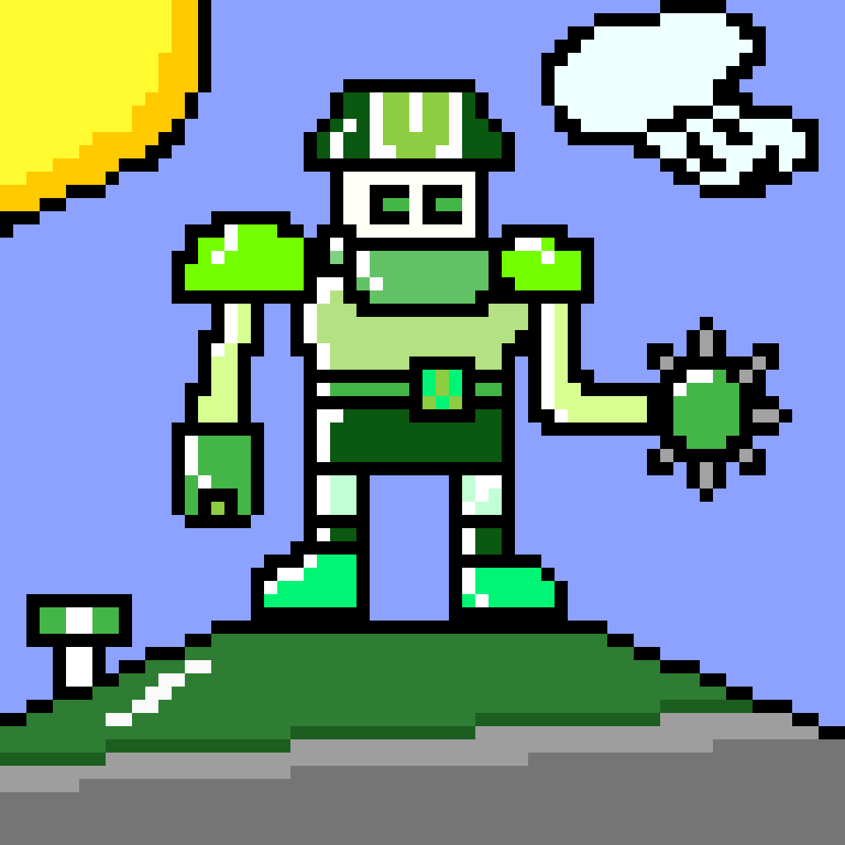 Pixilart - Vine Man by swinny