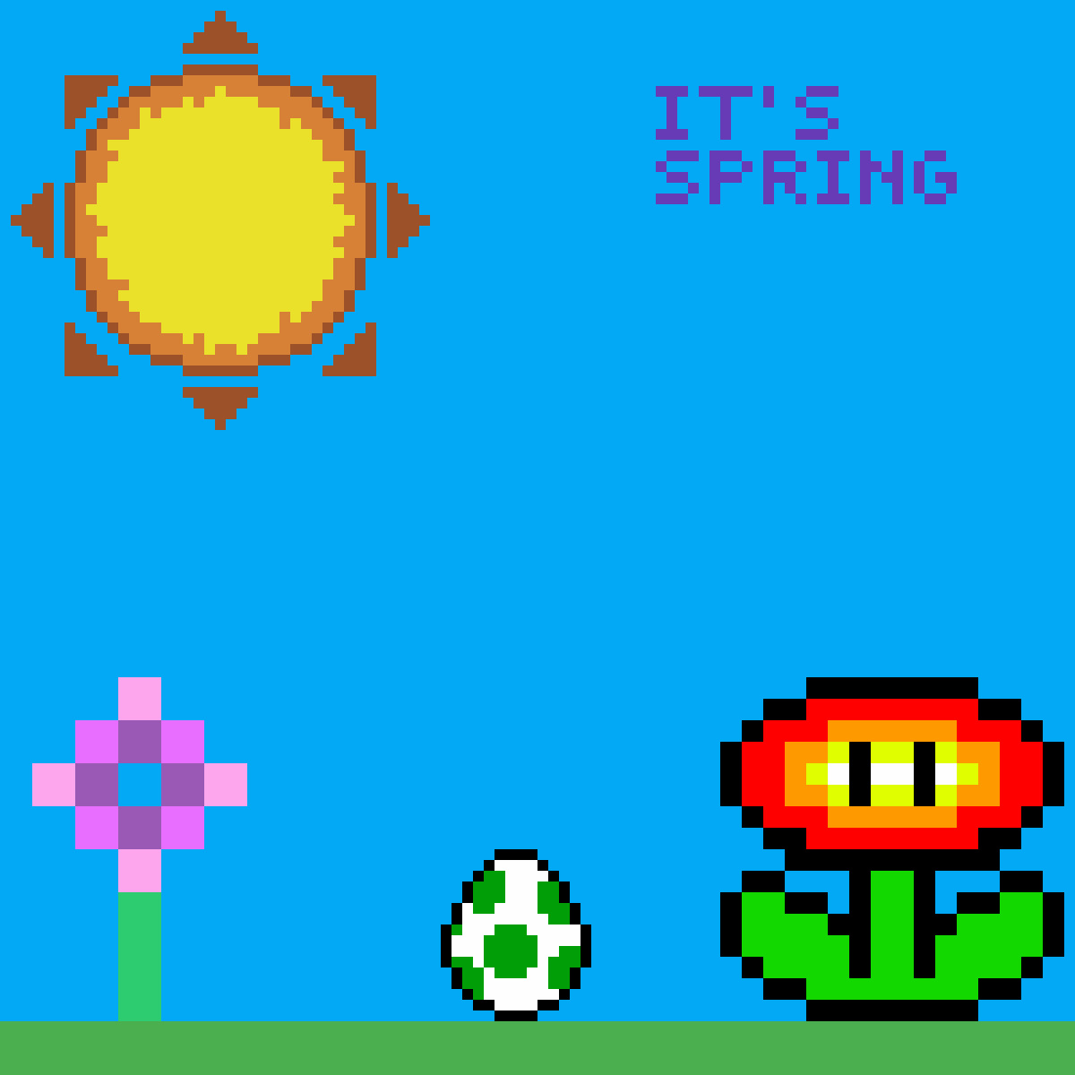 Pixilart - Spring by Donut