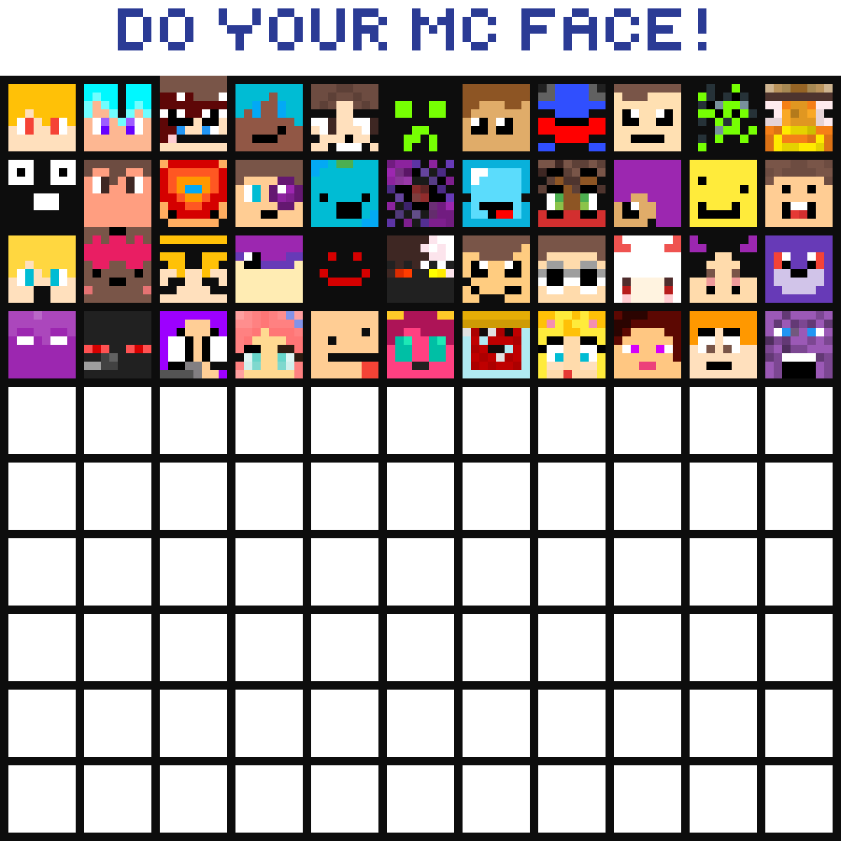 Pixilart - mi face in mc by Evercrack00YT