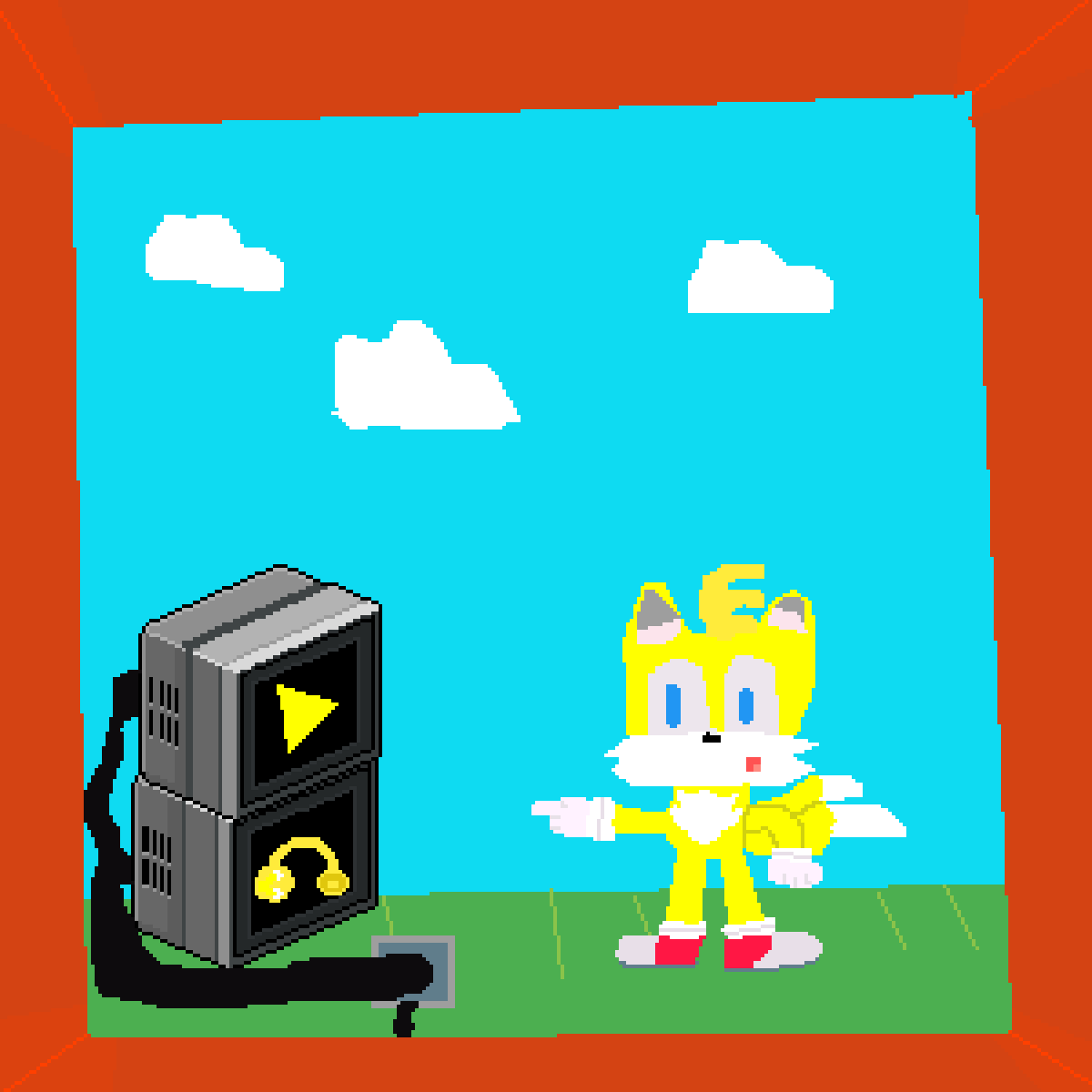 Pixilart - Tails Find Boxes by Tailsyx99