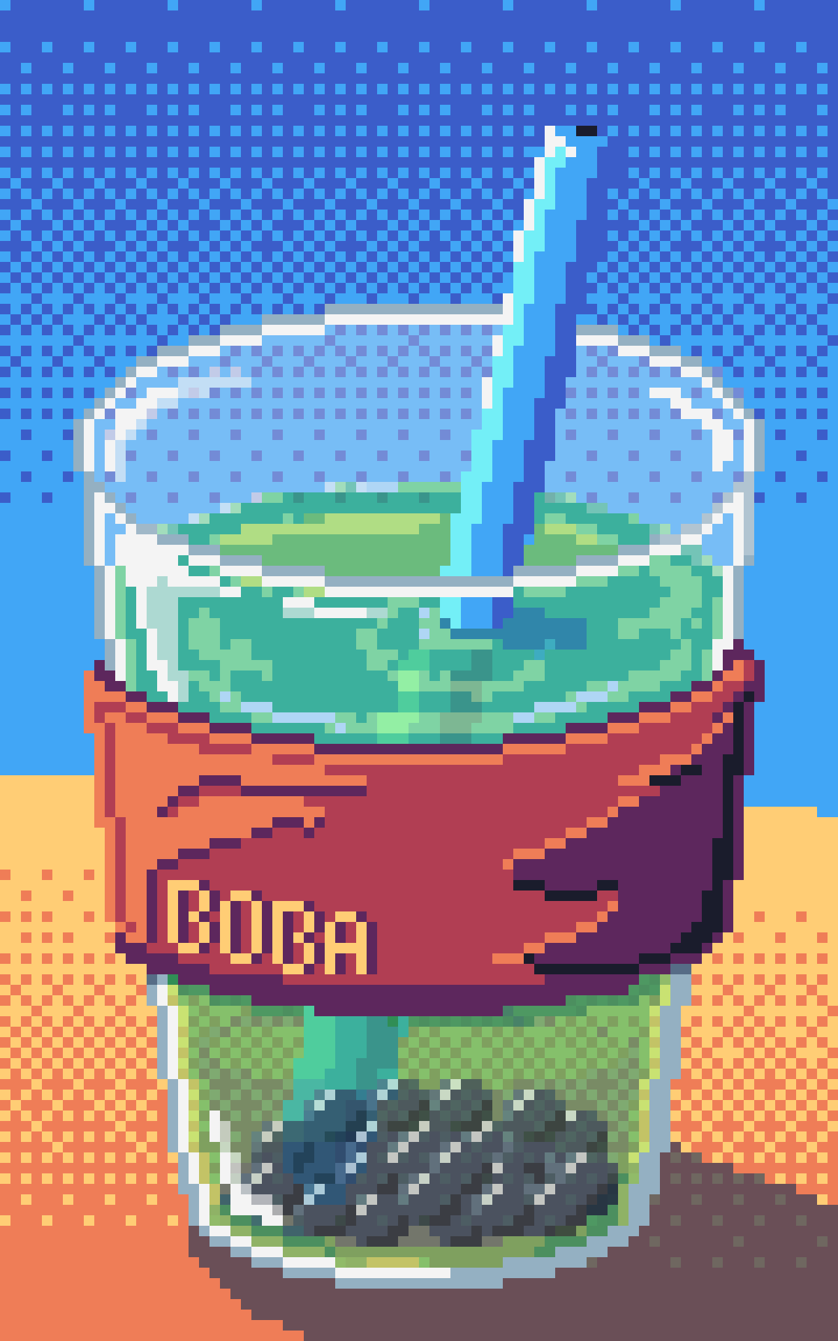 Pixilart - PixelDaily Boba by izjustpixels