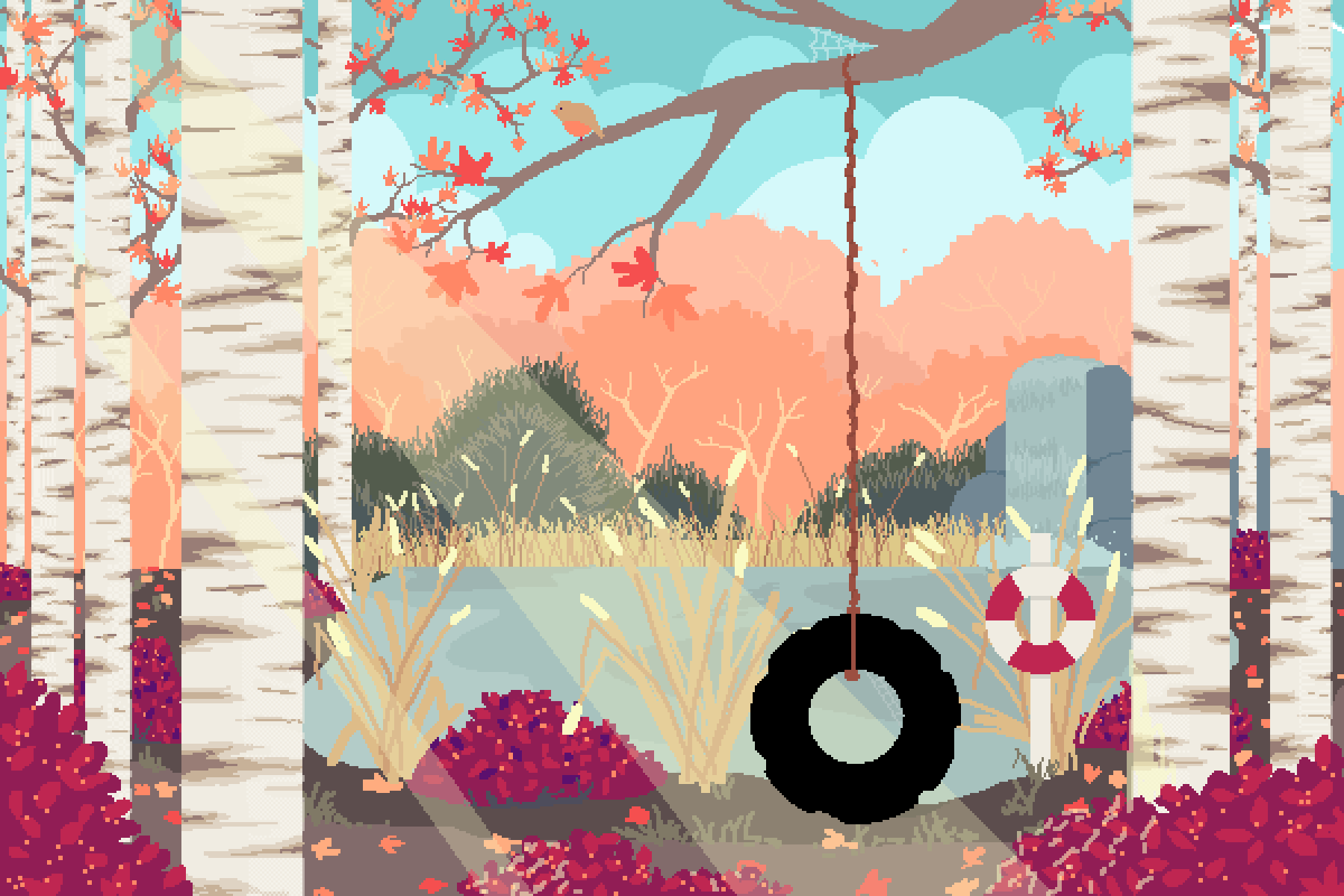 Pixilart - Fall is Falling by Marcie