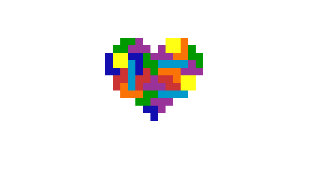 Editing Tetris Heart - Free online pixel art drawing tool - Pixilart