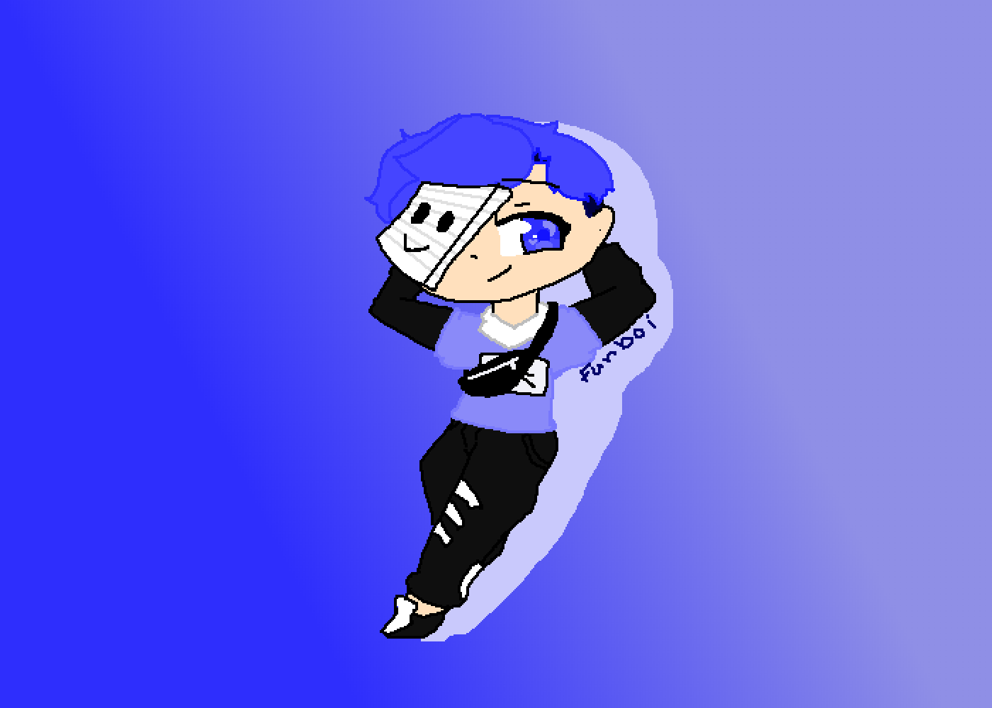 Pixilart - Funboi from Itsfunneh by SmolPotatoPleb