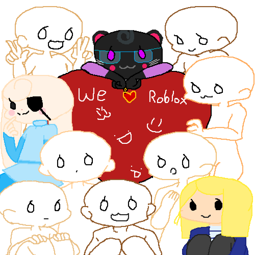 Editing my roblox avatar - Free online pixel art drawing tool - Pixilart