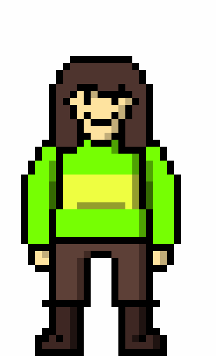 Pixilart - Chara the fallen human by ComicSans52