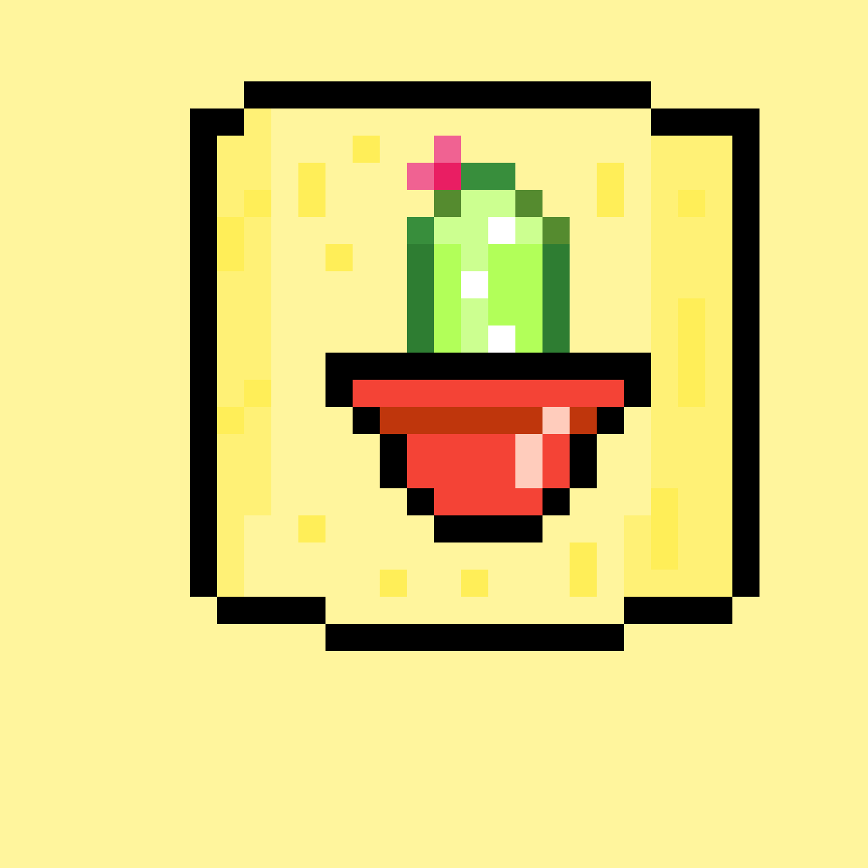 Pixilart - Cactus pfp by Fancyshanty101
