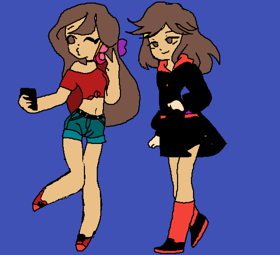 Editing Best Friends - Free online pixel art drawing tool - Pixilart