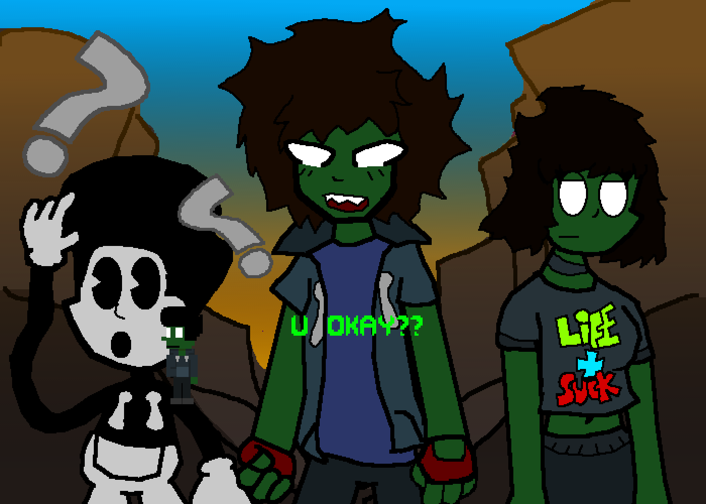 Episode 72 - ZOMBIE HIGH - Pixilart Comics