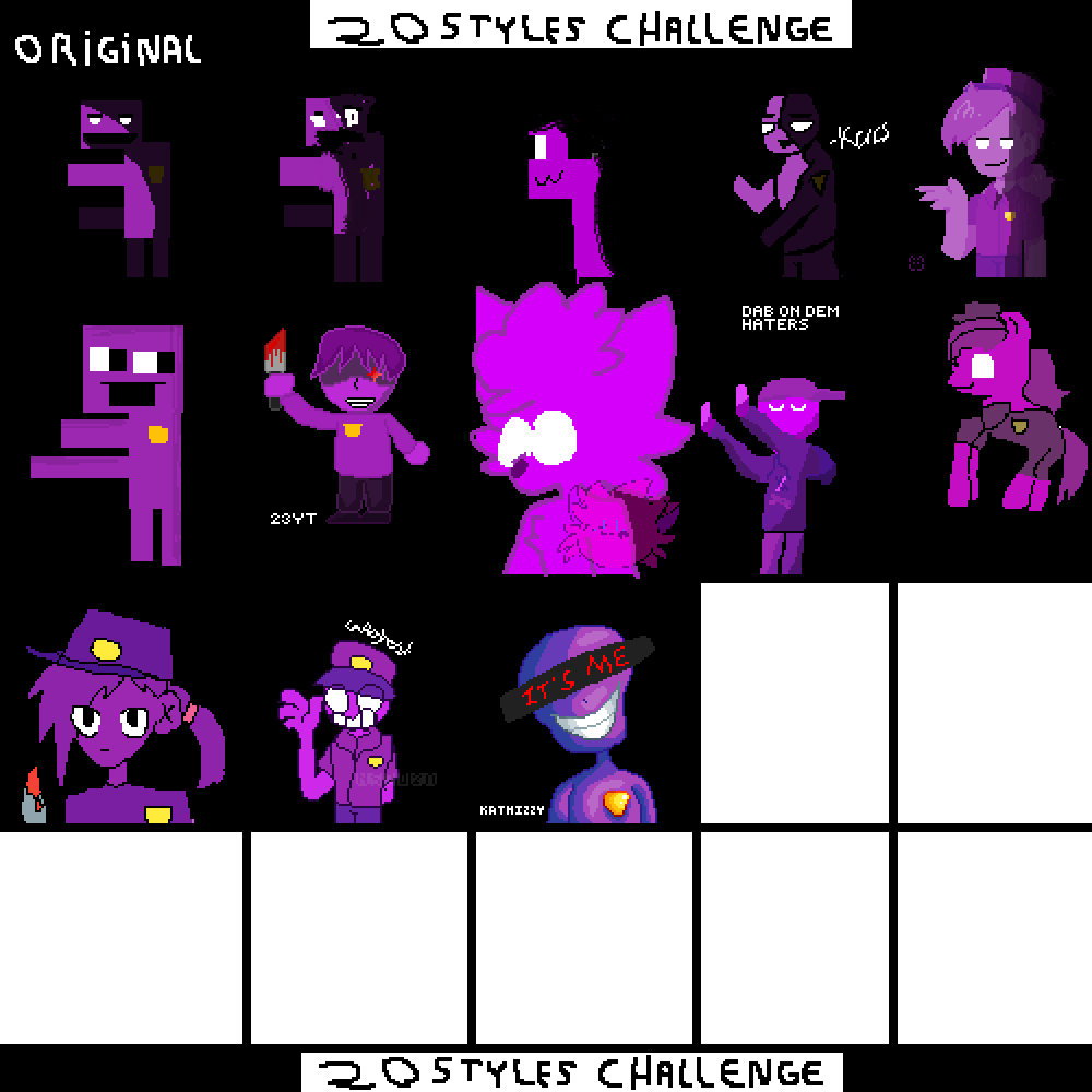 Editing Purple Guy Collab - Free online pixel art drawing tool - Pixilart