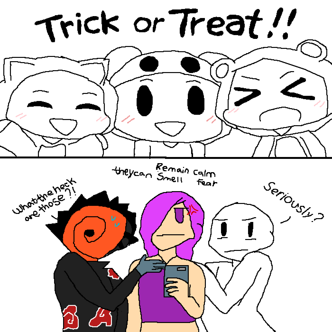 Pixilart - AHHHH by HaruhiFujioka