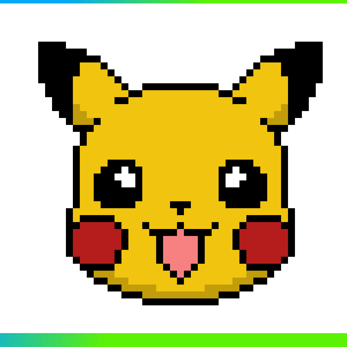 Pixilart - picachu by ajaayvivek