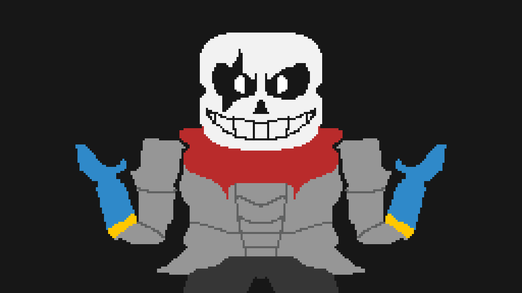 Pixilart - UNDERTALE:Sans in Royal Guard Armor! by TacitYapper9