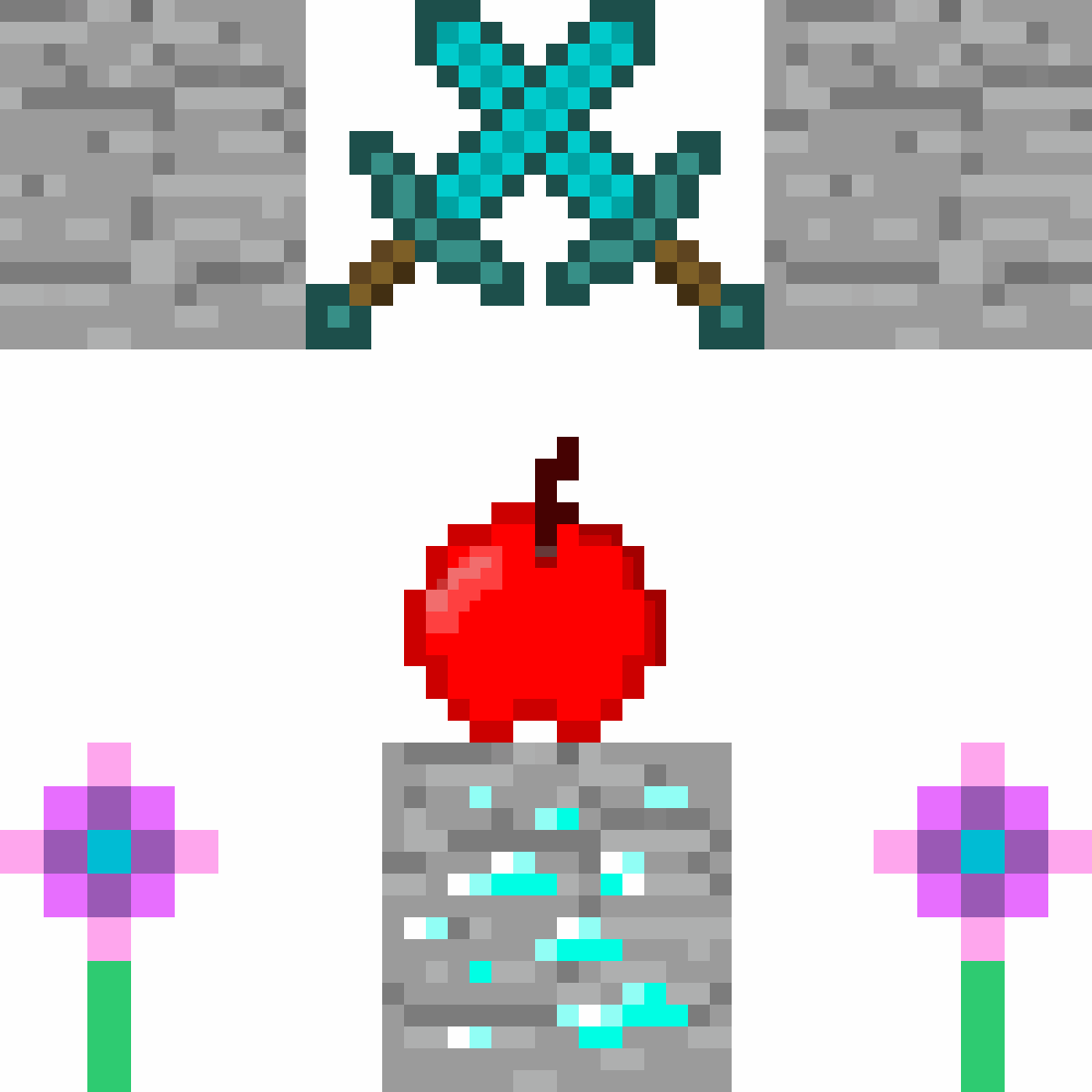 Pixilart - minecraft stamp by tasya-paramitha