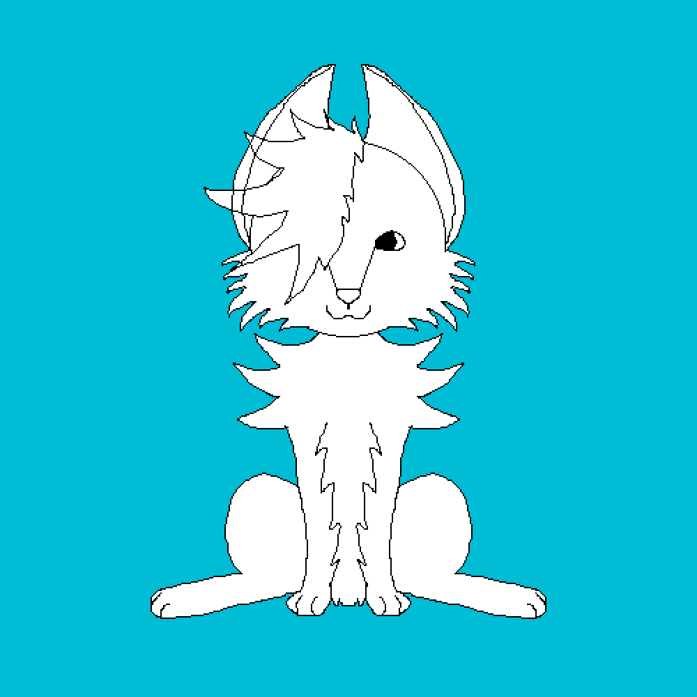 Pixilart - Whole Cat Base QwQ by B1rdL0ver