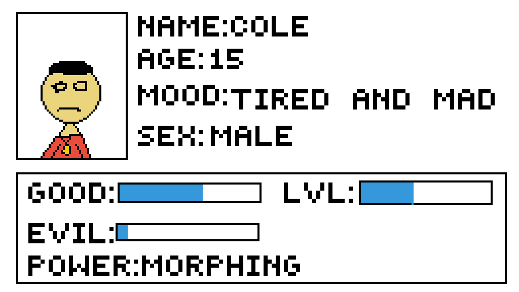 Pixilart - MY OC CARD=---- by Uniwolf