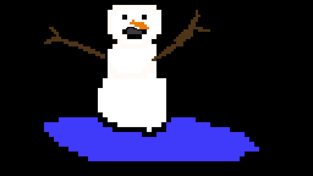 Pixilart - olaf by mrspotts