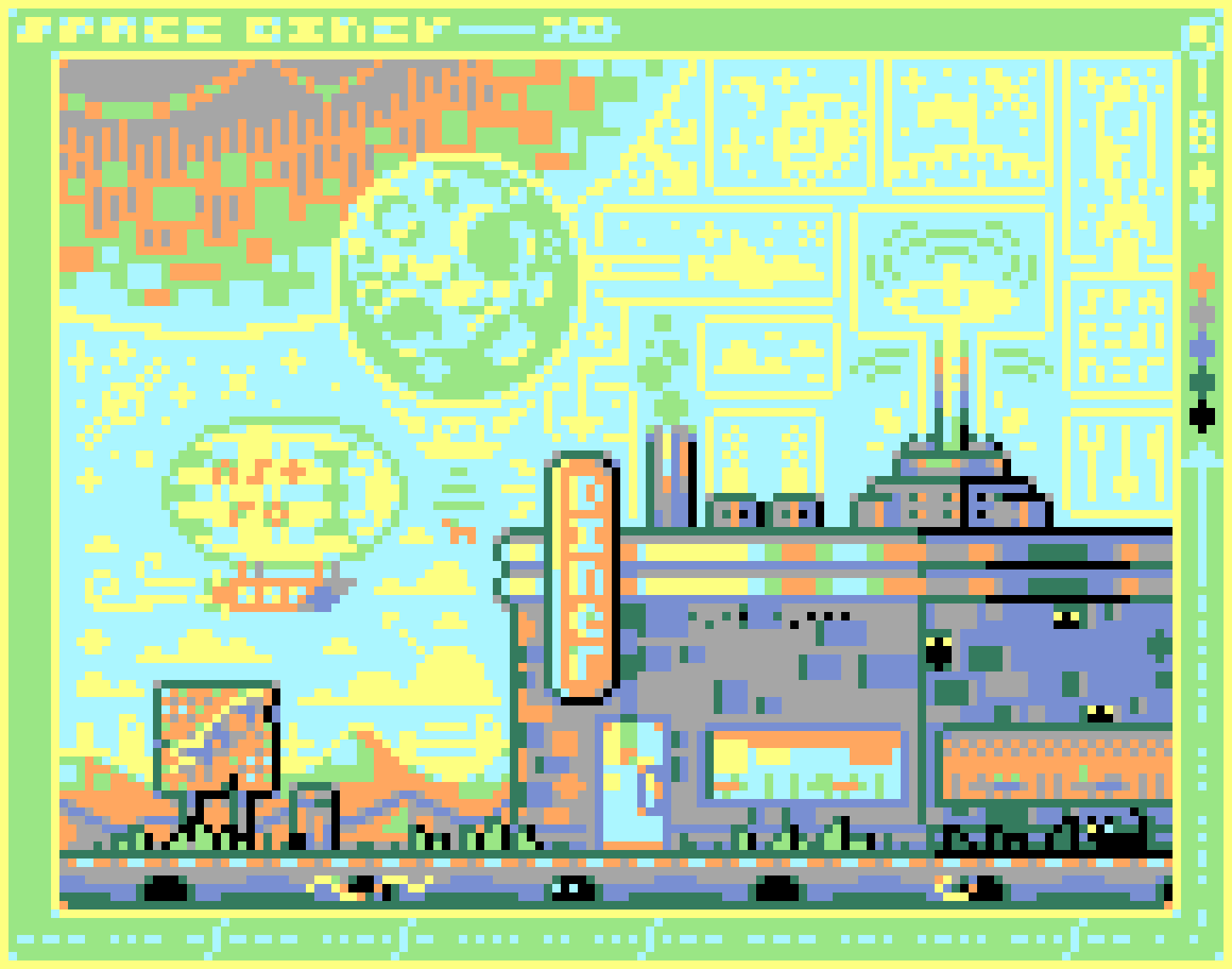 Pixilart - Space diner by Eclipse89