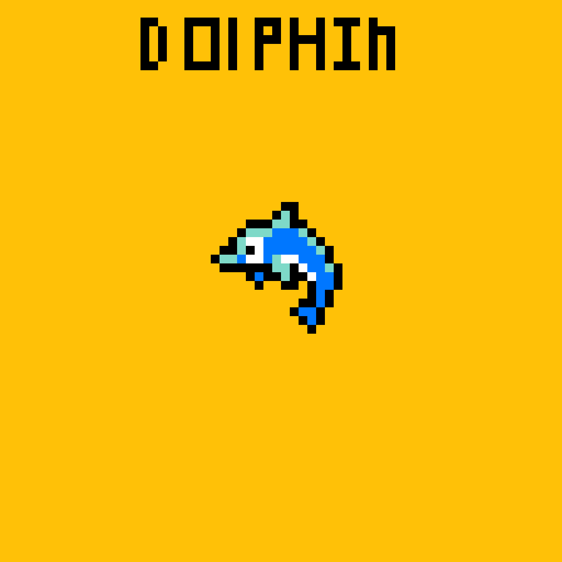 Editing dolphin - Free online pixel art drawing tool - Pixilart