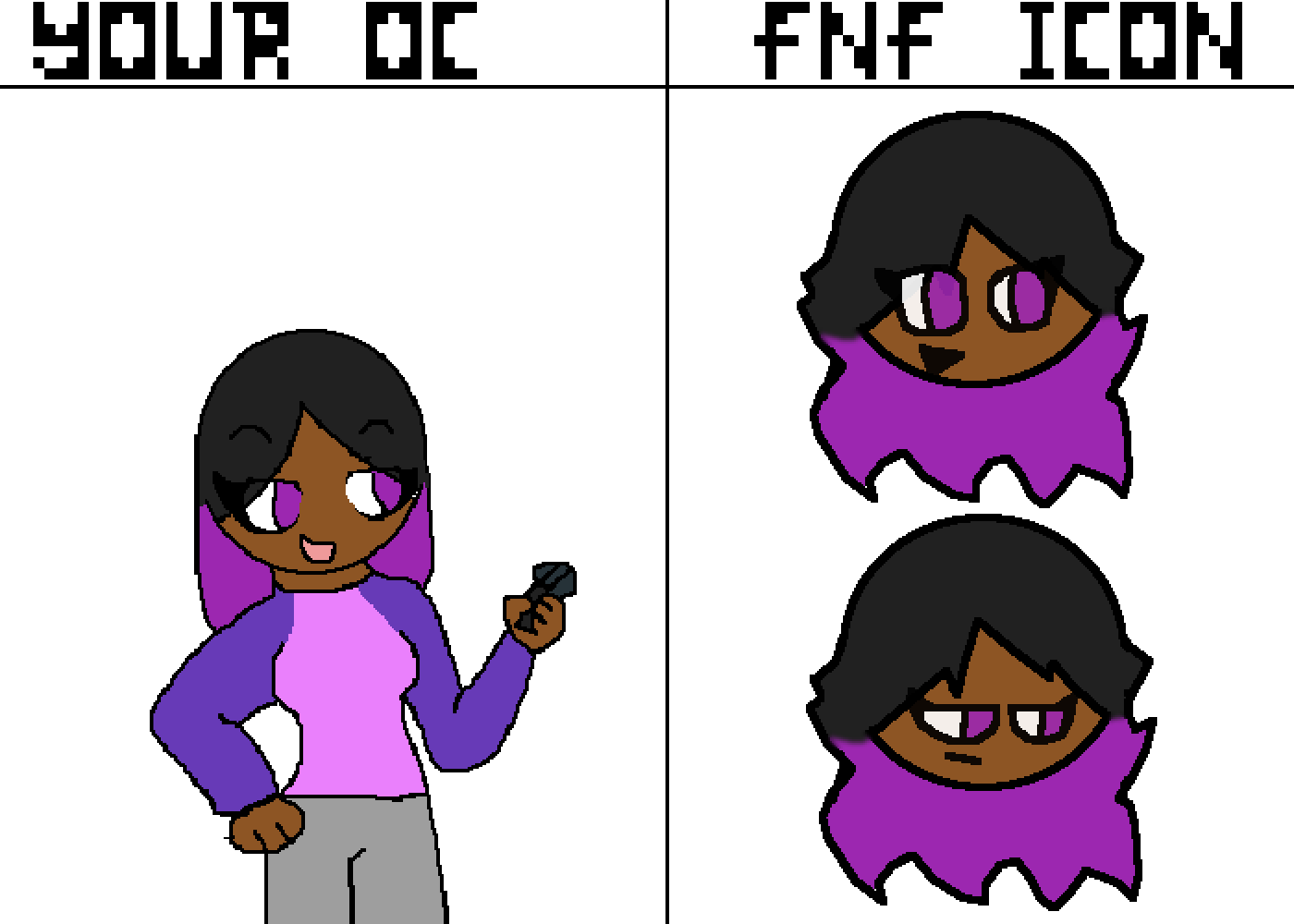 Pixilart - fnf icon by tankmanXD