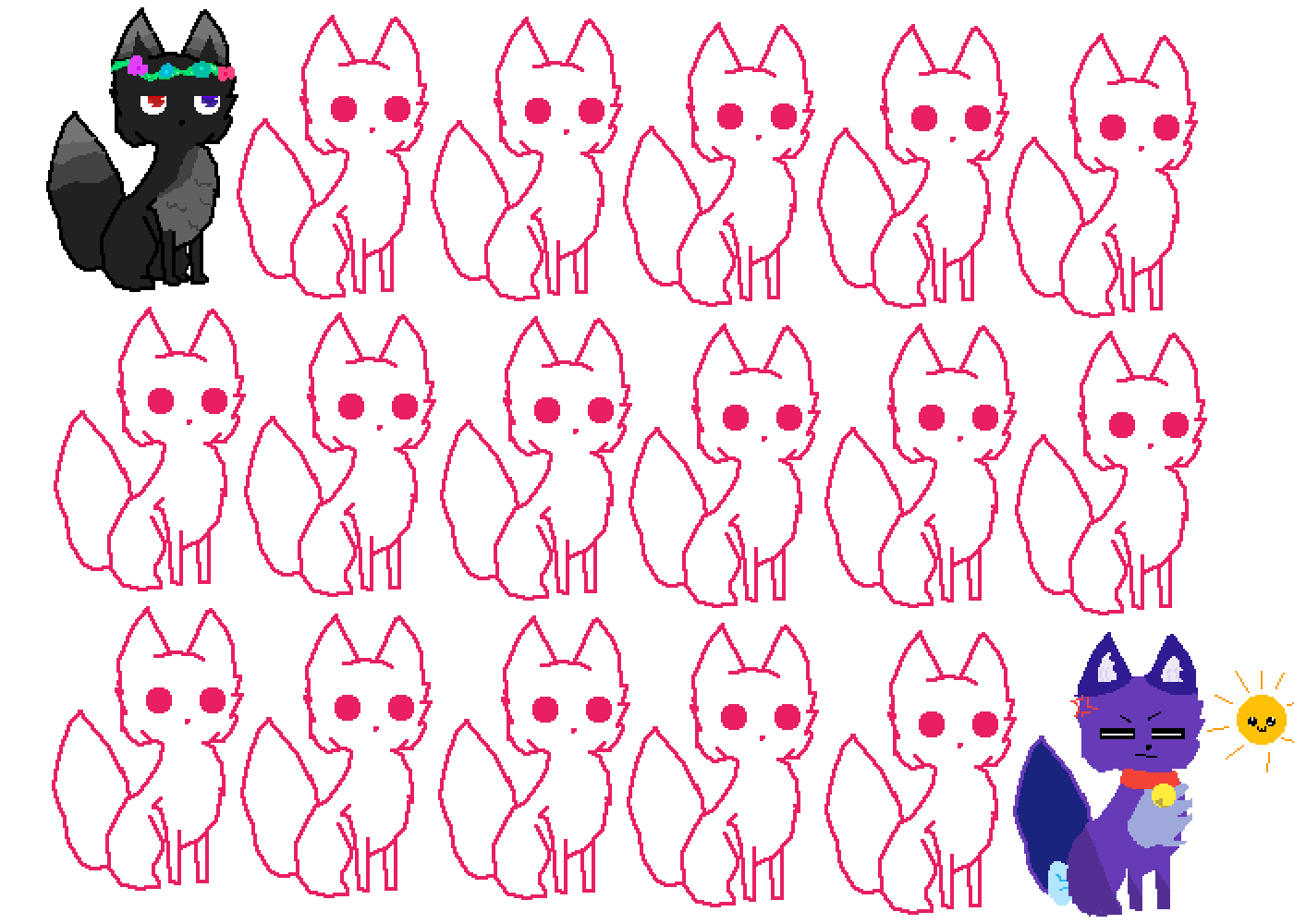 Editing Edit UwU - Free online pixel art drawing tool - Pixilart