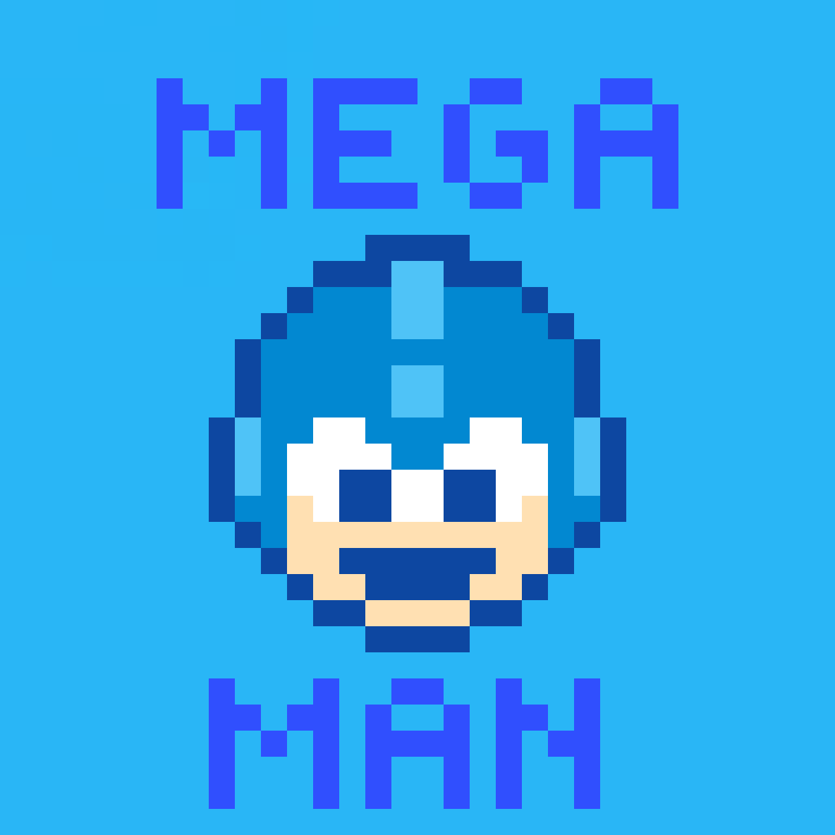 Pixilart - Mega Man Icon by Karyll