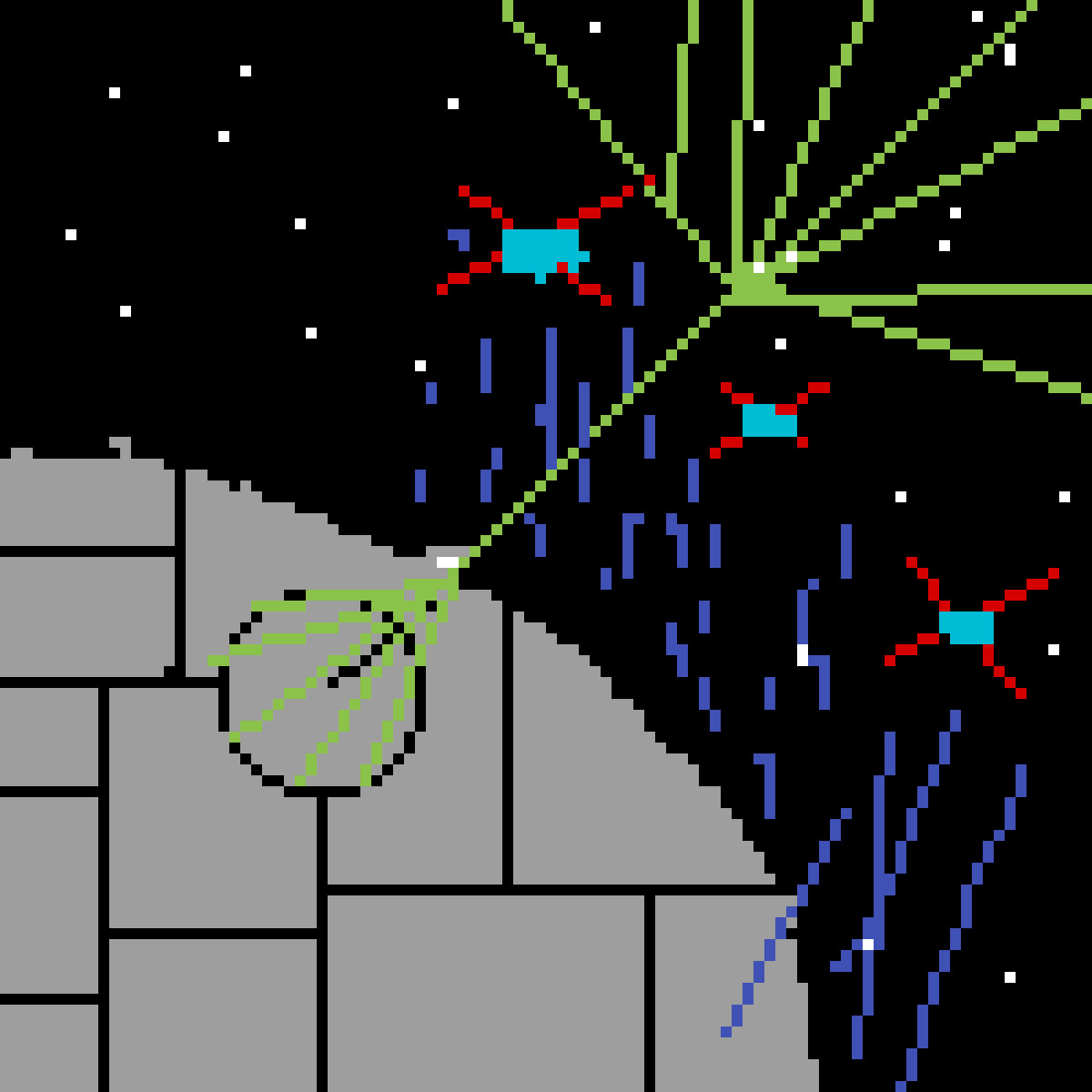 Pixilart - death star battle by stormstrooper