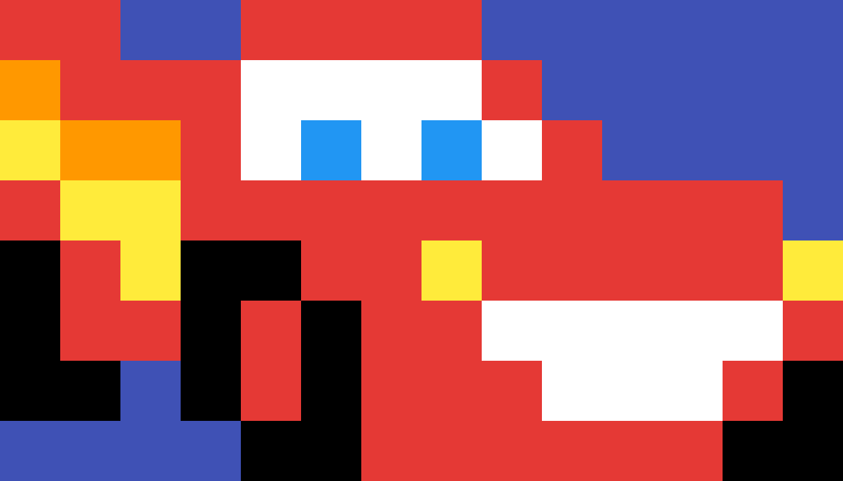 Editing Lightning McQueen - Free online pixel art drawing tool - Pixilart