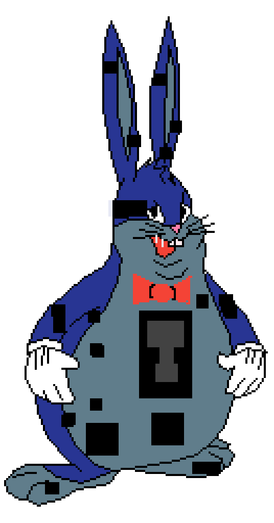 Pixilart - NIGHTMARE CHUNGUS by candy-cadet-123