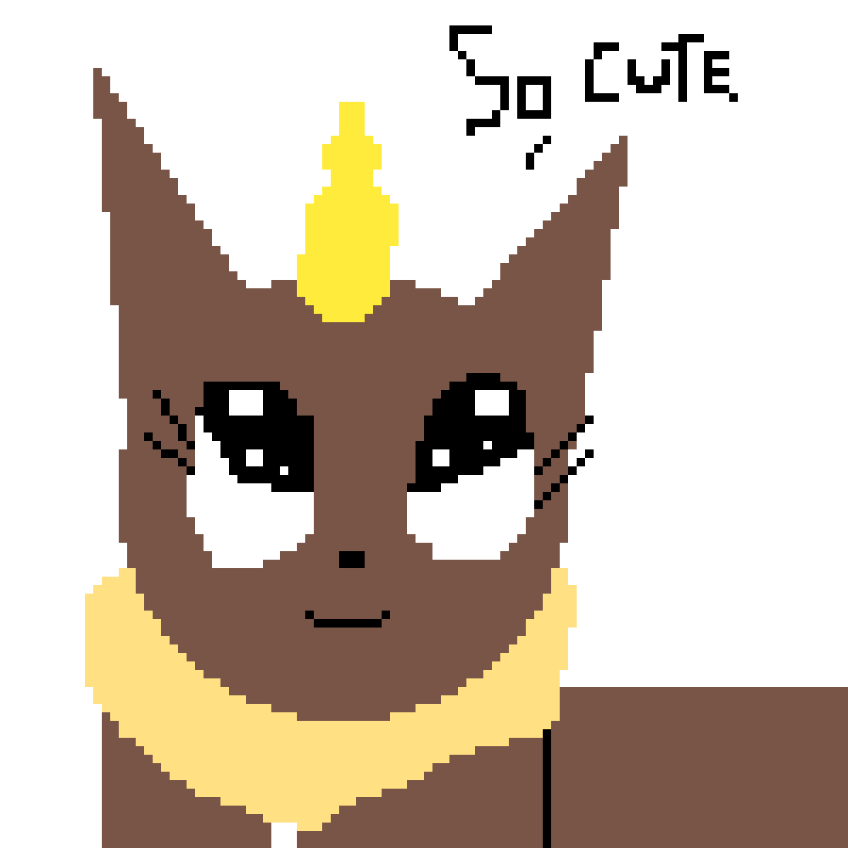 Pixilart - eeveecorn by faetani