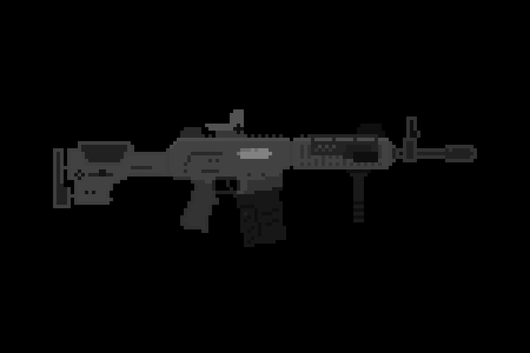 Pixilart - m4a1 by s100tyz