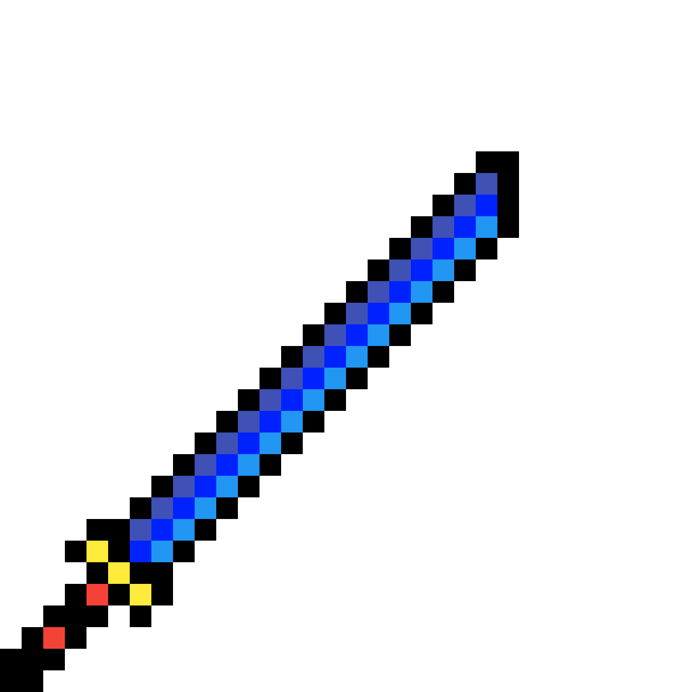 Editing water sword - Free online pixel art drawing tool - Pixilart