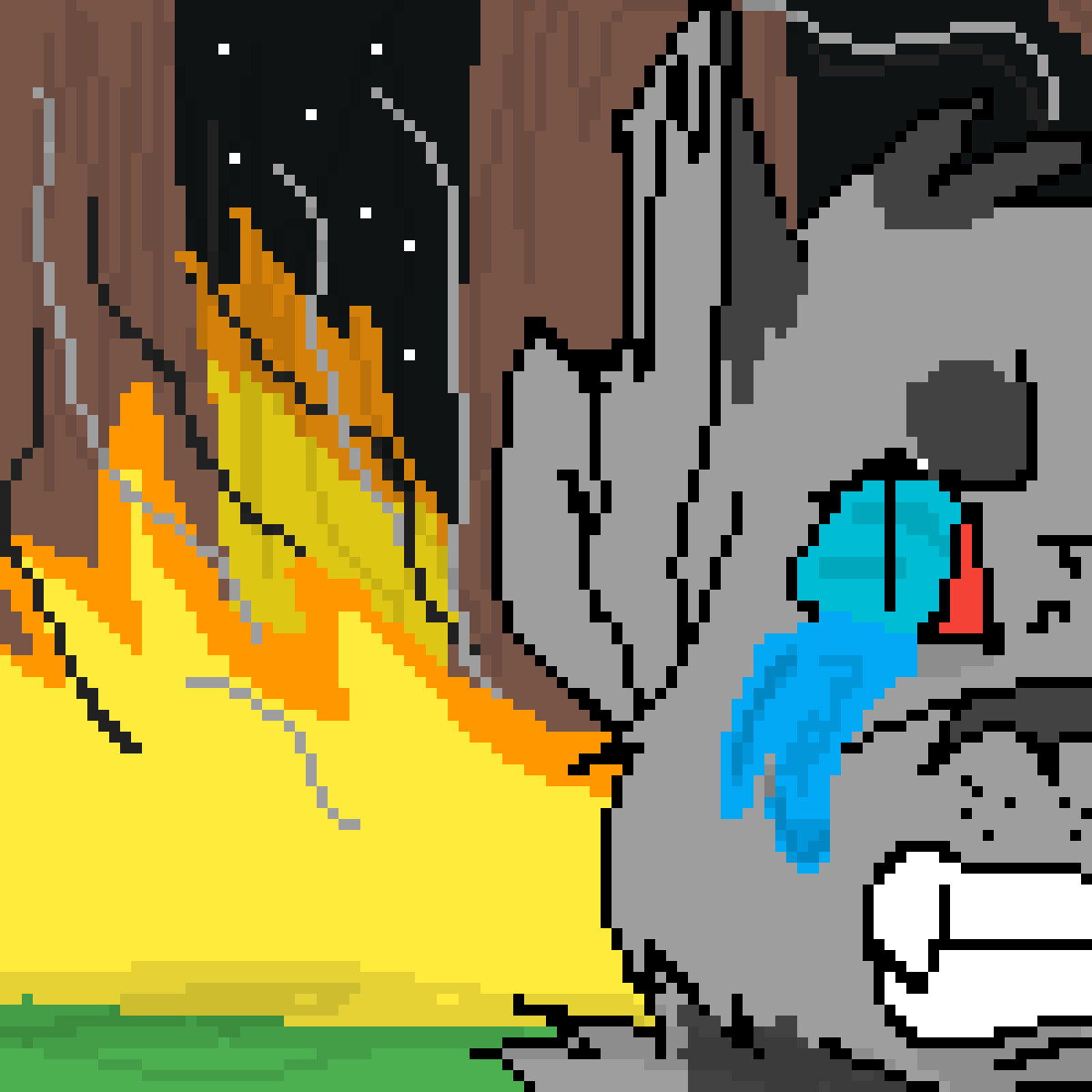Pixilart - AshFur Rage by Aprilwhisker