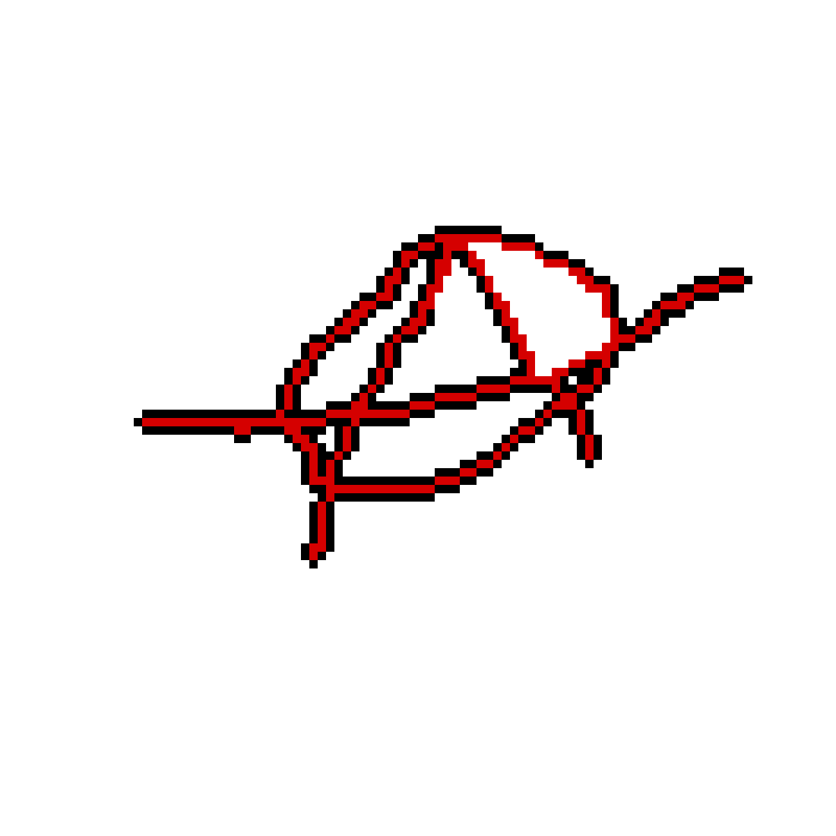 Pixilart - anarchy symbol by Anonymous