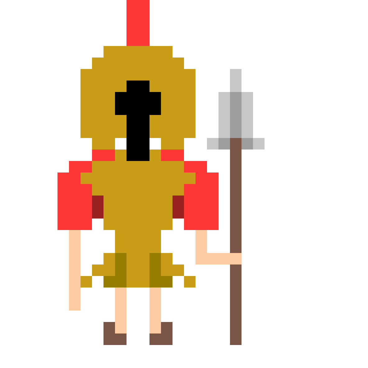 Editing spartan - Free online pixel art drawing tool - Pixilart