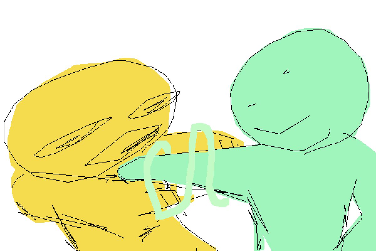 Pixilart - spoon man is bad xdddfddddddd by zaraplu