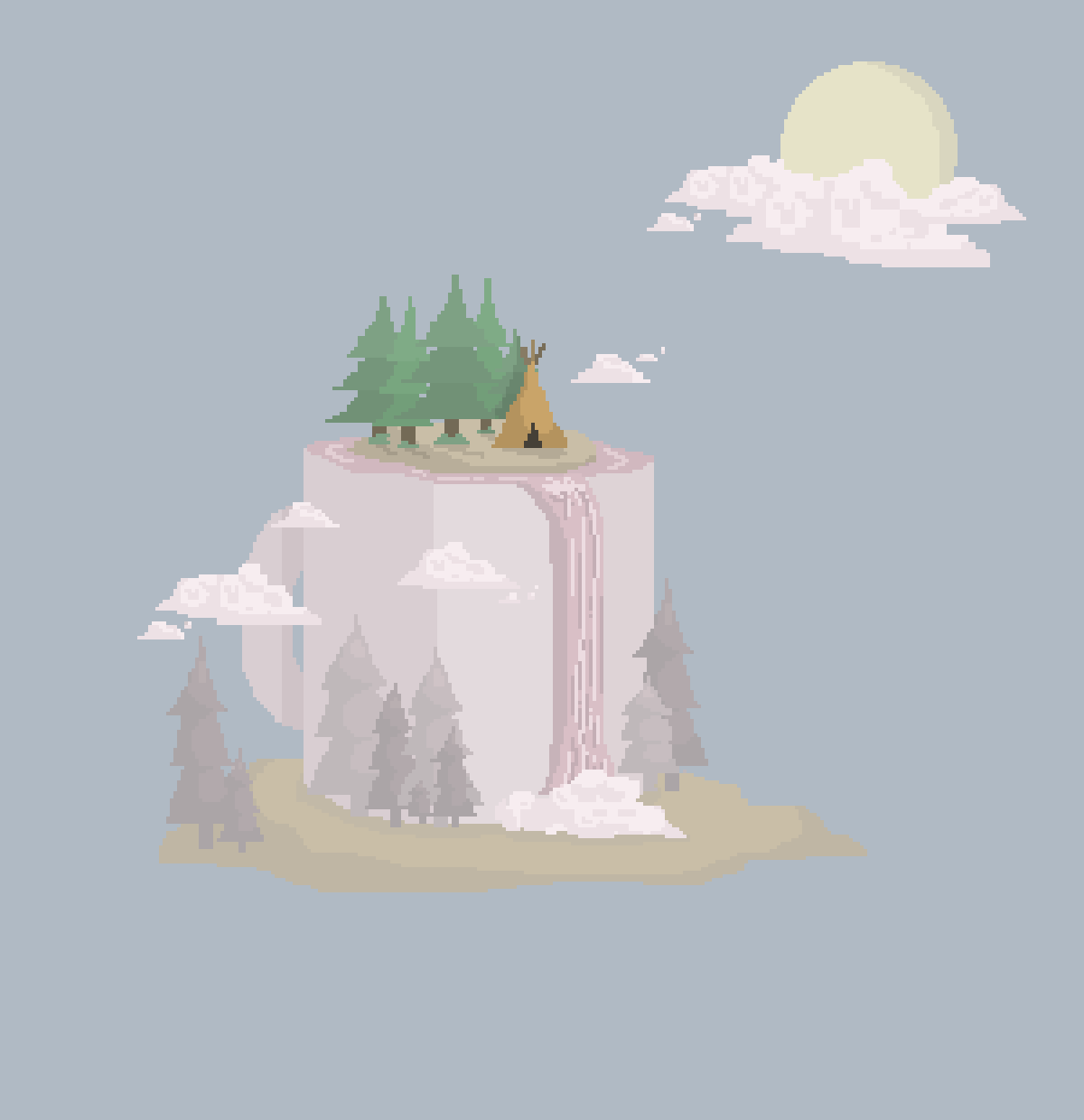 Pixilart - mug island by claireeeen