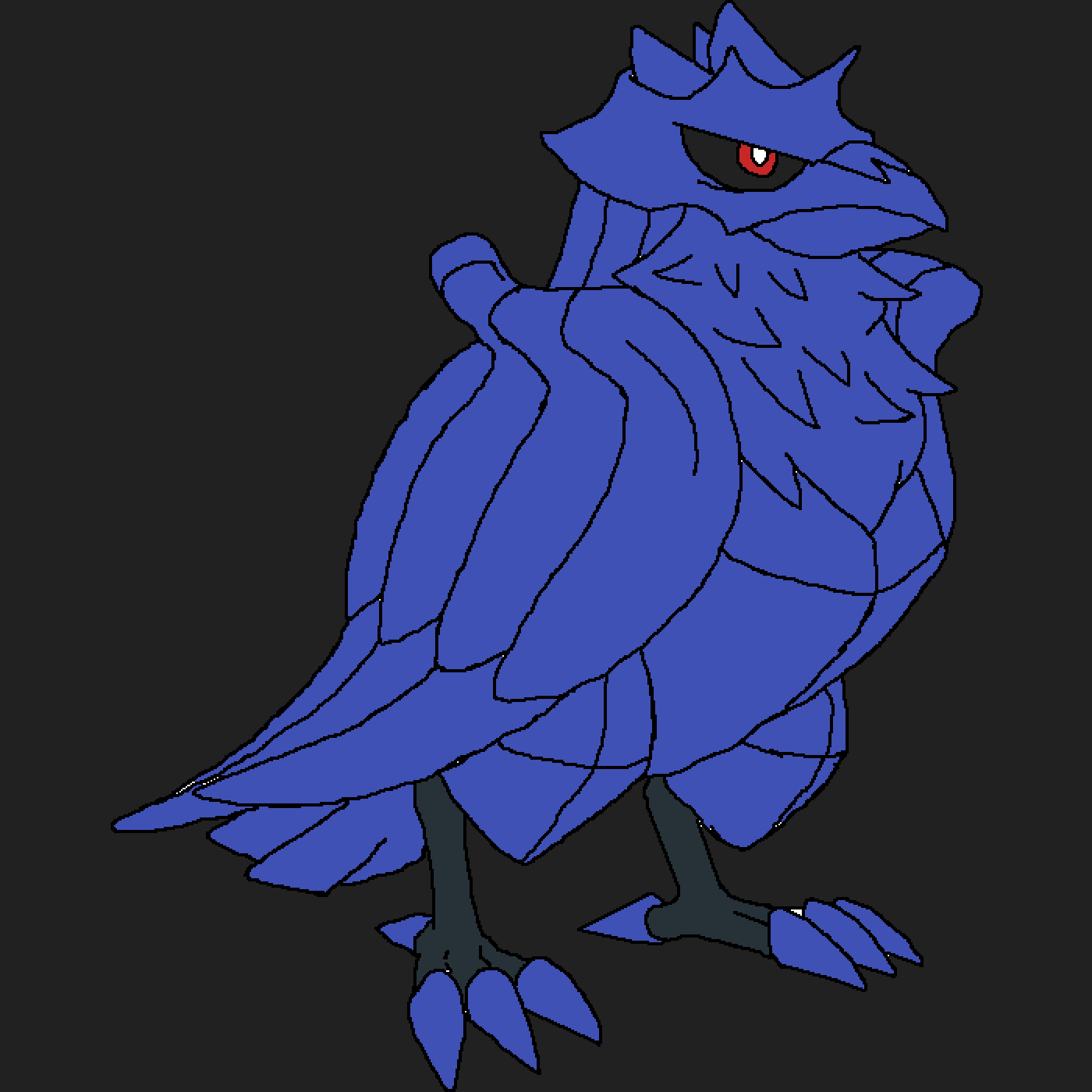 Pixilart - corviknight by Reiji-asuna