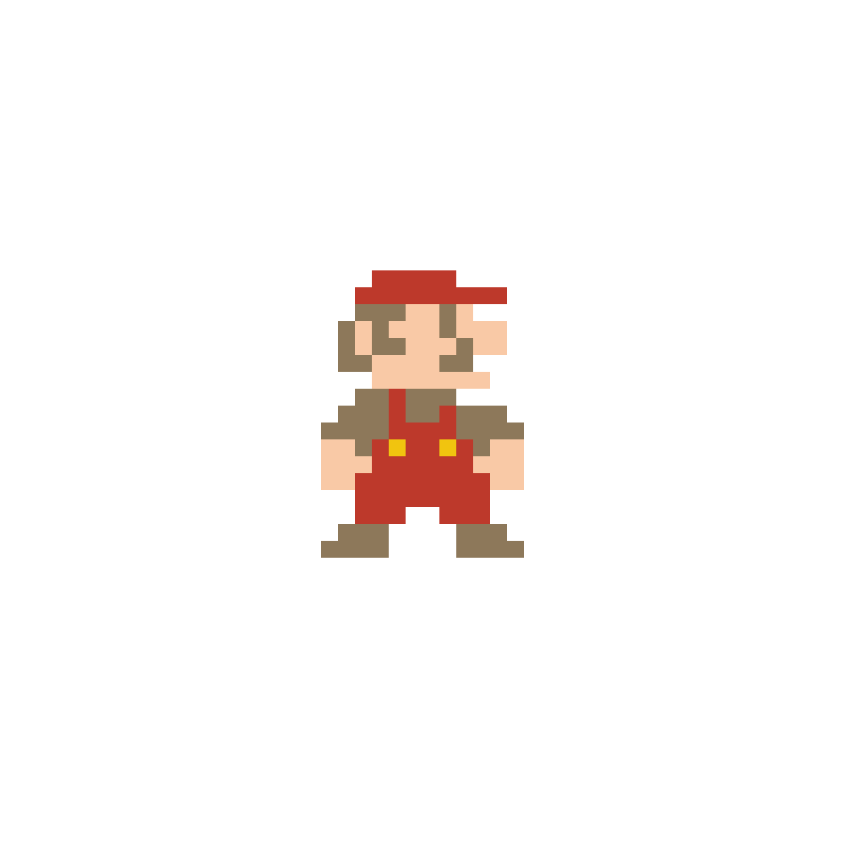 Editing Mario - Free online pixel art drawing tool - Pixilart